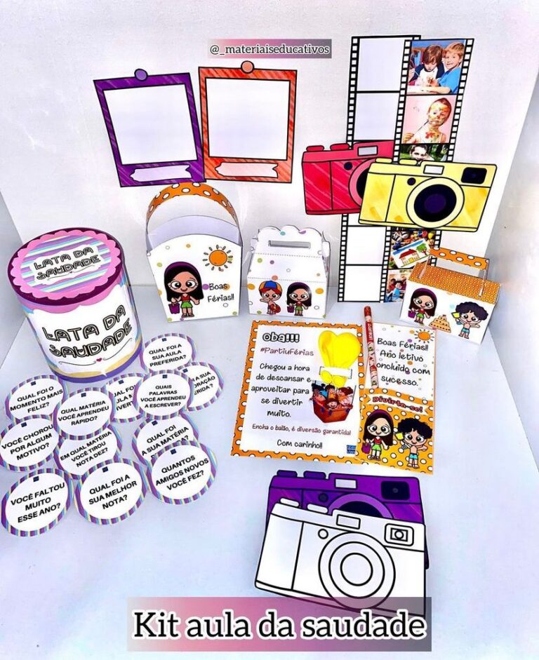 KIT AULA DA SAUDADE