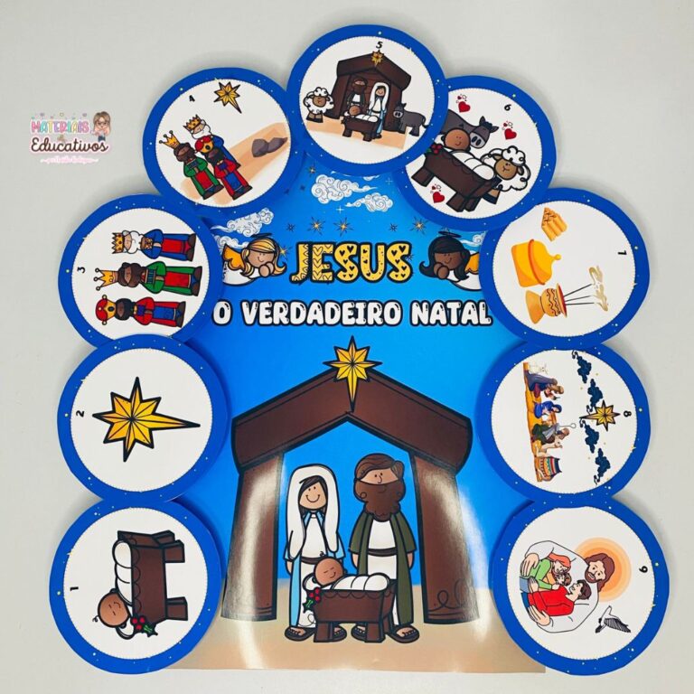 JESUS O VERDADEIRO NATAL- HISTÓRIA NA LUVA